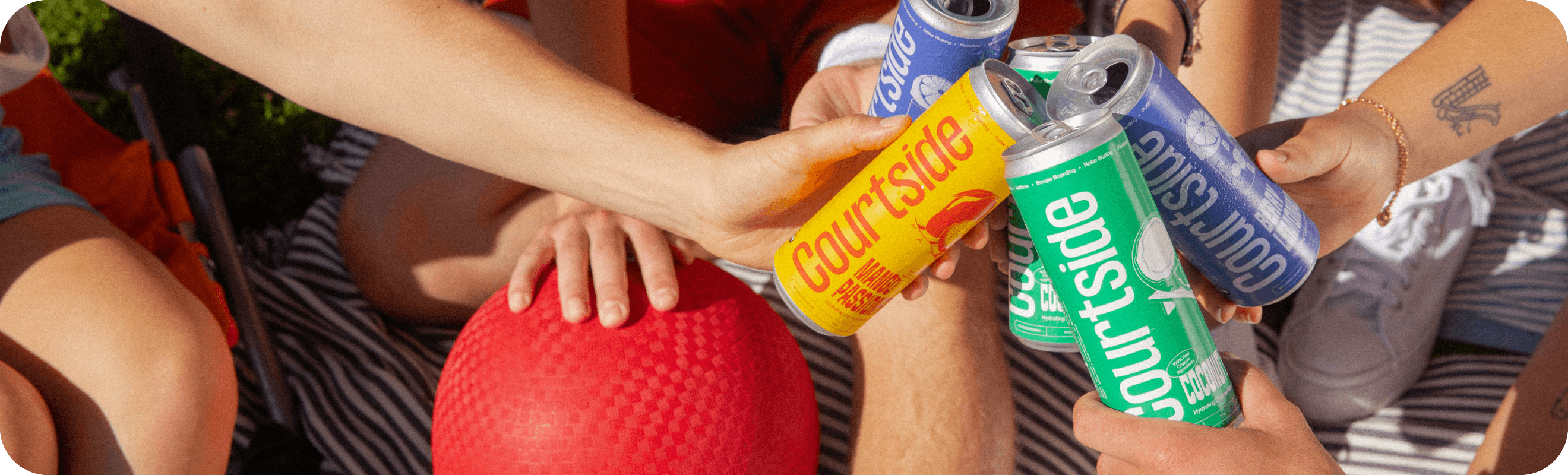 Refreshingly light, delightfully juicy, made to chug. – Courtside